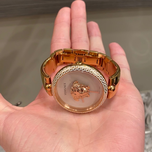 Versace | Jewelry | Versace Rose Gold Stainless Steal Watch | Poshmark